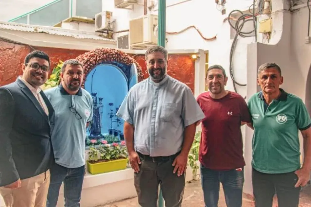 Se realizó un oficio religioso en el ‘Pasillo Navideño’ por el Día de ...